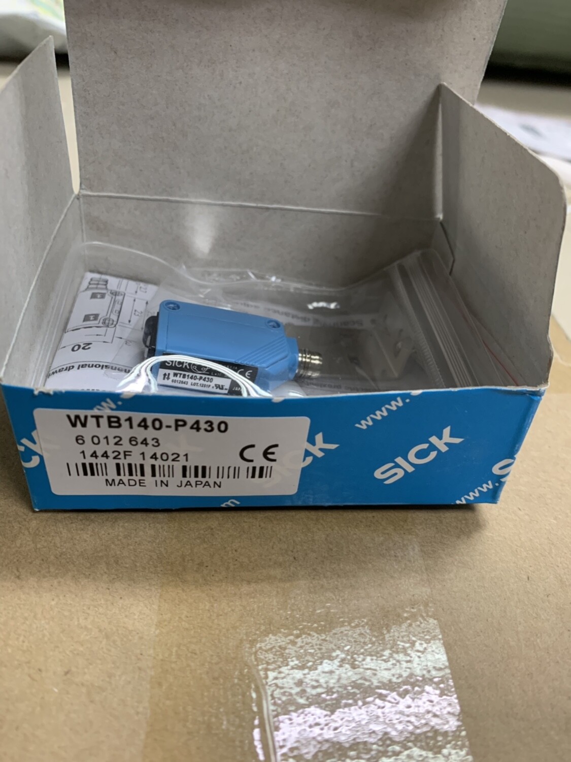 ONE NEW Sick Sensors WTB140-P430 #W6004 WX | eBay