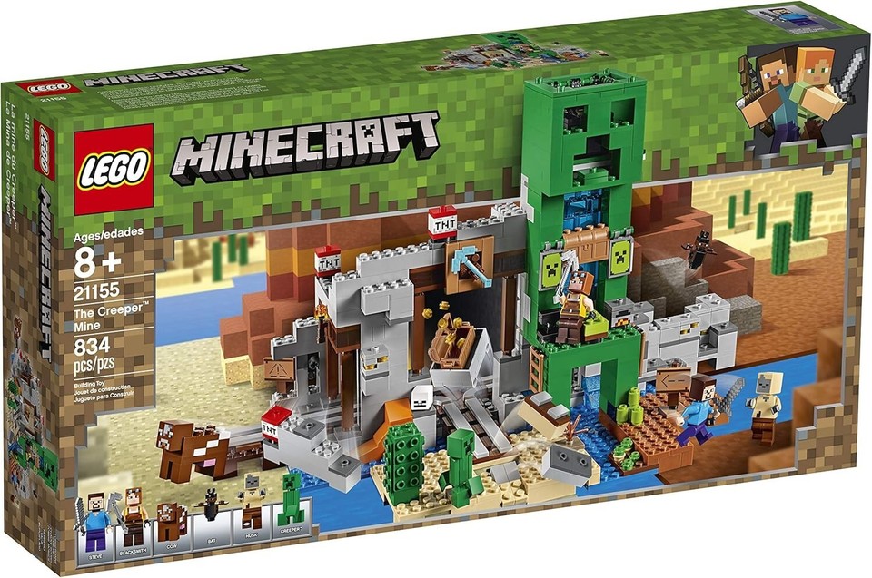 21155 LEGO Minecraft The Creeper Mine 673419304498| eBay