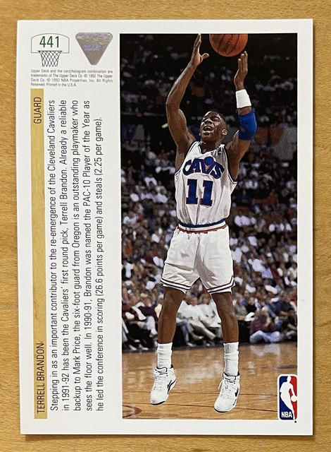 1991-92 Upper Deck - #441 Terrell Brandon (RC) for sale online | eBay