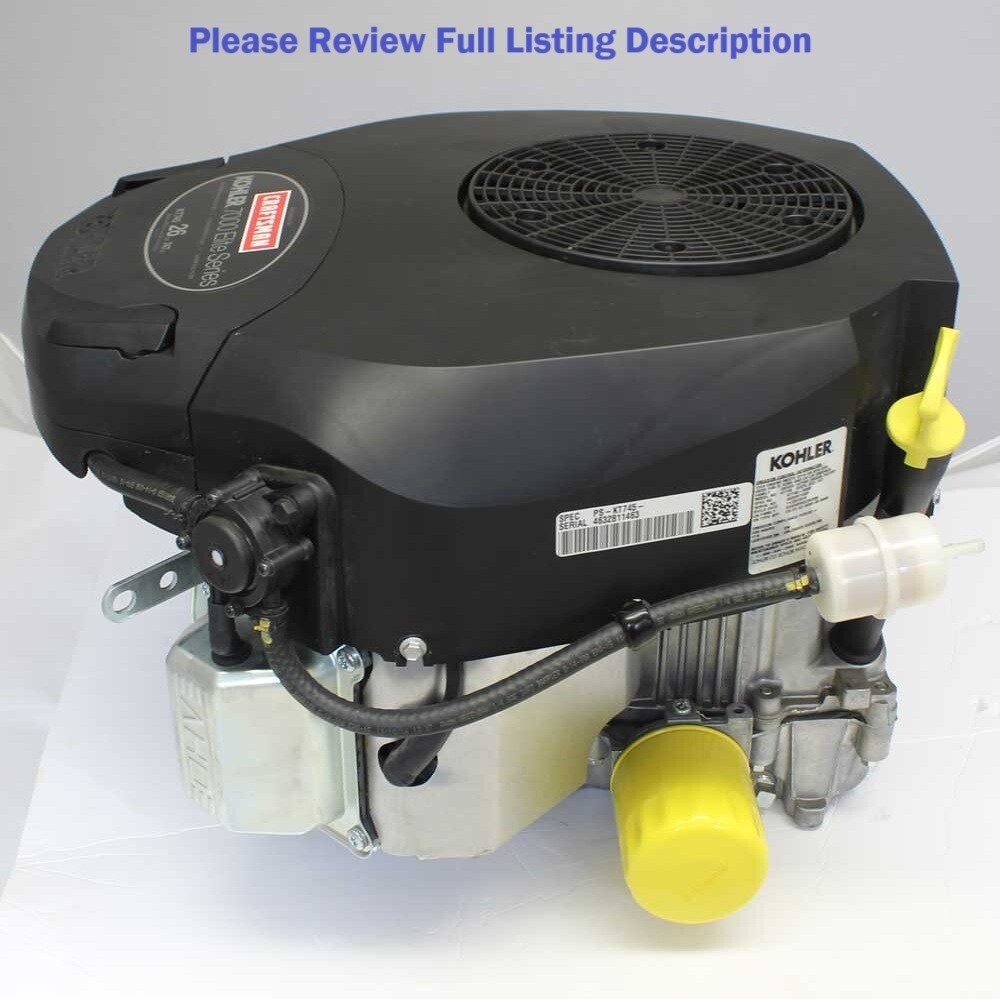 Kohler 7000 Series KT745 26HP Engine Upgrade for KT715-3016 - 1" x 3 ...