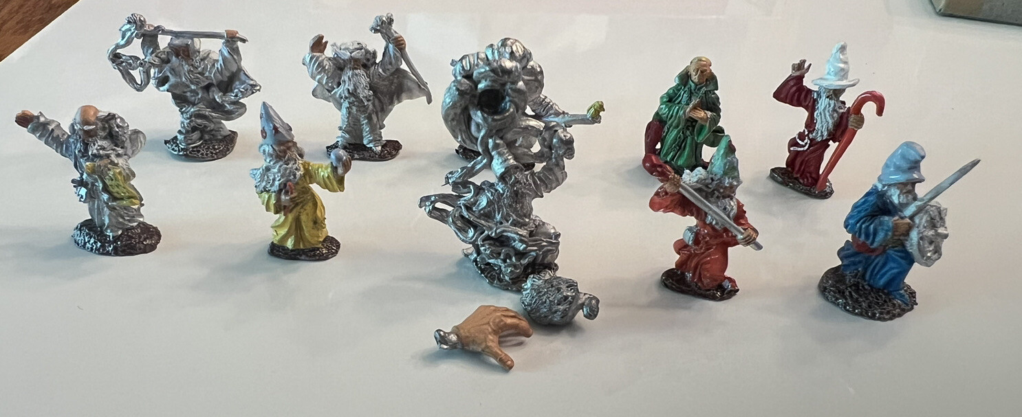 WIZARDS: MASTERS OF SORCERY 1983 Dragons Lords D&D Boxed Set Grenadier ...