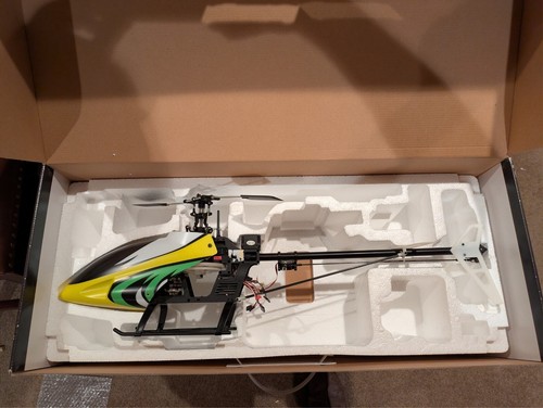 Heli-Max Axe 400 Rx-R Model RC Helicopter - Crash damaged | eBay