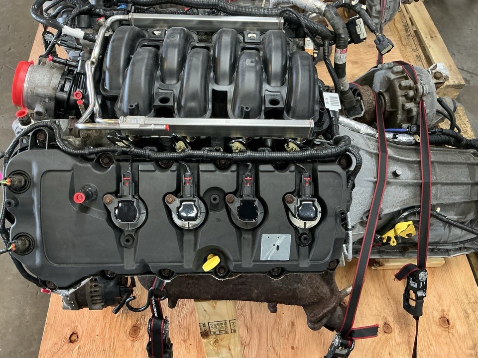 2011-2014 FORD F150 5.0 COYOTE ENGINE GEN 1 6R80 AUTO TRANSMISSION ...