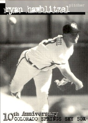 1997 Colorado Springs SkySox All-Time Team Team Issue #25 Ryan ...
