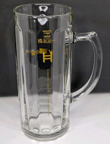 Collectable Hawkstone Large Pint Tankard Glass diddly squat farm Minor ...