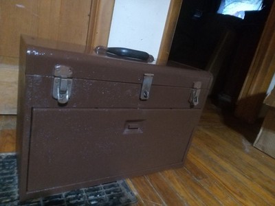 Vintage Starrett Metal 7 Drawer Machinist Tool Box | eBay