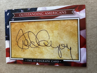 Fred Gregory Authentic Autographed NASA Astronaut Outstanding Americans ...