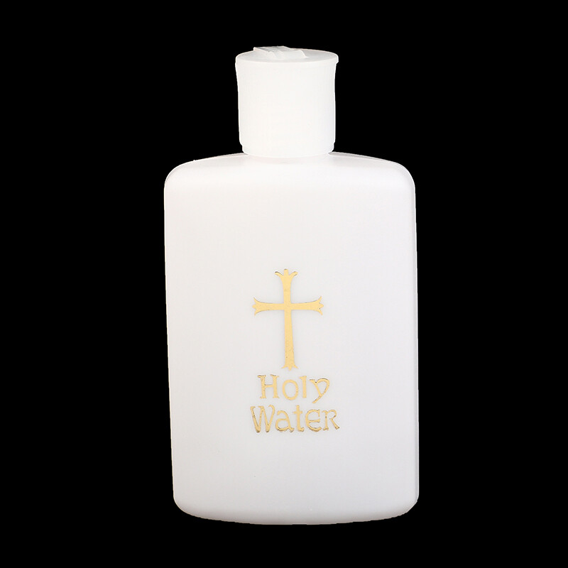 Easter Holy Water Bottles Gold For Cross Plastic Refillable Holy Water ...