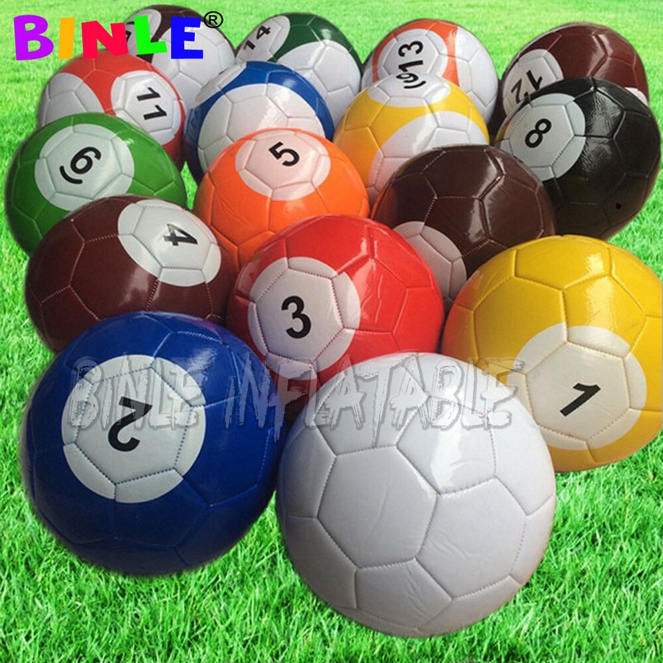 9x6m Giant Inflatable Snooker Football Pool Table For Coporate Events ...
