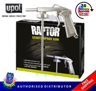Upol Raptor GUN/1 Gravitex Bed Liner Spray Gun Stonechip Schutz Gun/1 U ...