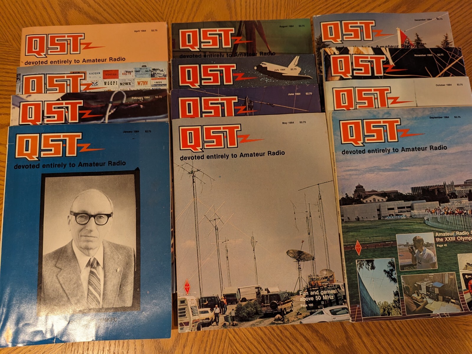 QST Magazines Full Year - 1984 | eBay