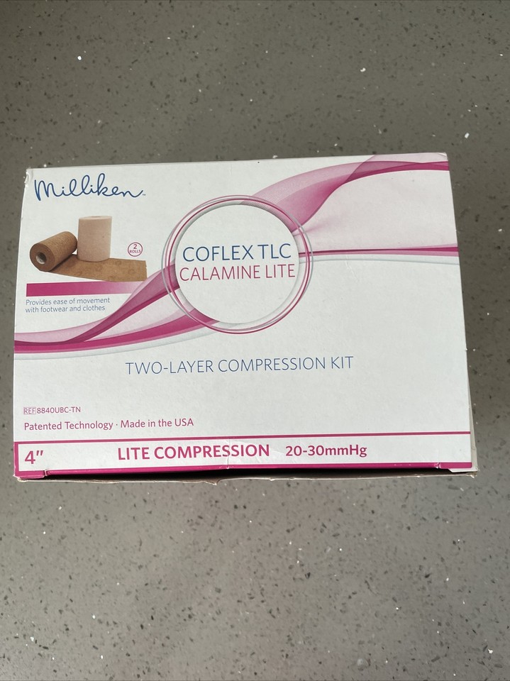 CoFlex TLC Calamine Compression Bandage (4"x6yd/4"x7yd) - Self-Adherent ...