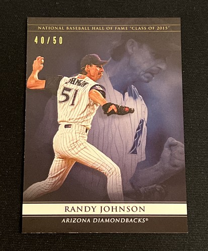 2021 Topps Transcendent Party On Demand Randy Johnson Hall of Fame SP ...