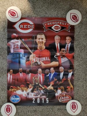 Cincinnati Reds Todd Frazier 2015 Redsfest poster | eBay