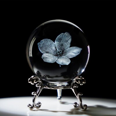 HDCRYSTALGIFTS 3D Engraving Crystal Ball Paperweight 2.4inch | eBay