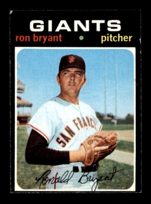 1971 Topps Baseball #621 Ron Bryant EX/MT *d3 | eBay