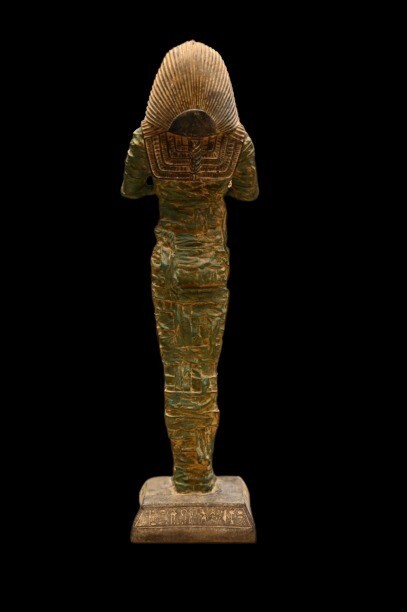 A RARE MASTERPIECE ANTIQUE STATUE OF PHARAOH TUTANKHAMUN RARE PHARAONIC ...
