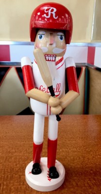 Baseball Player Nutcracker 13” Tabletop Decor Xmas Mantel Gift Sports ...