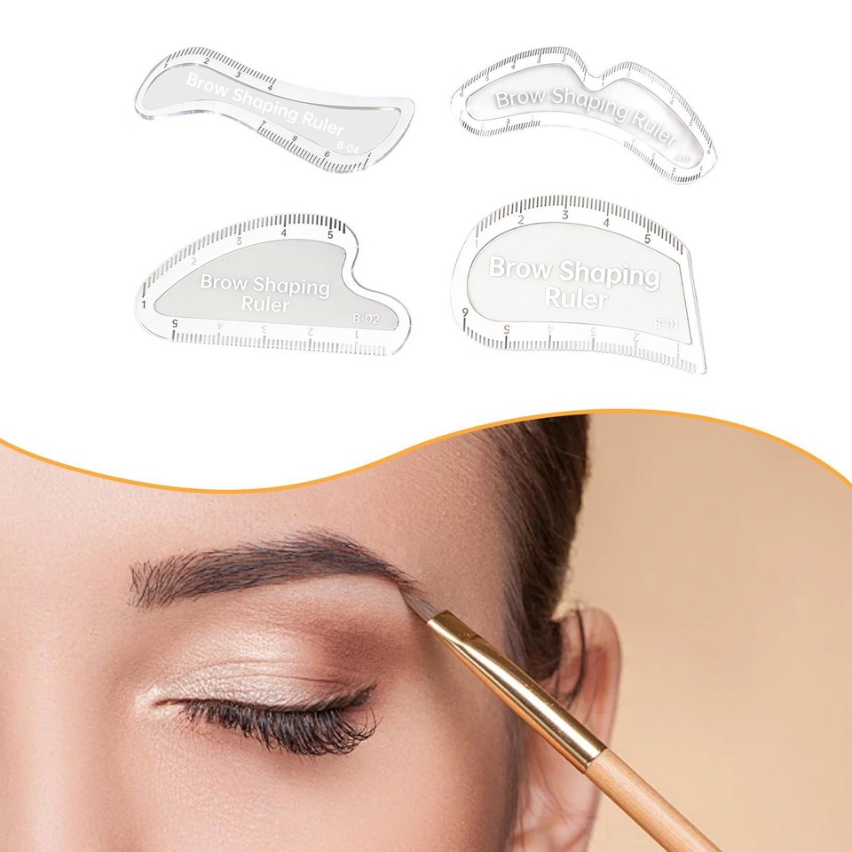 Eyebrow Shaping Ruler Positioning Lightweight Beginners Fast Drawing ...