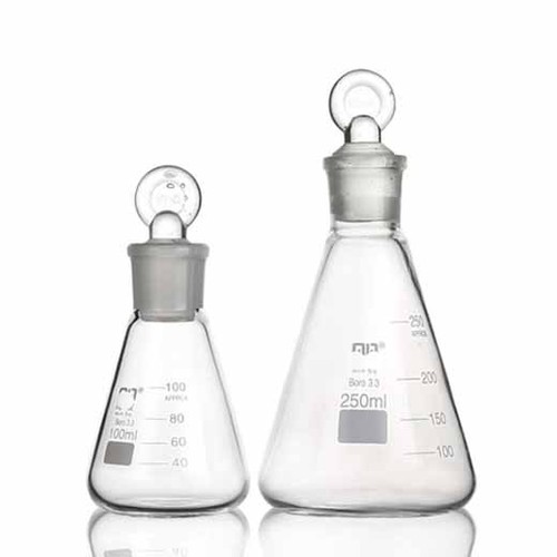 Lab glassware Reusable 50-1000ml Chemistry Conical flask Laboratory ...