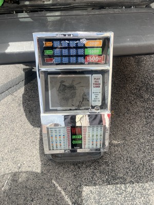 IGT $1 Slot MACHINE FRONT FACE ASSY. working FORTUNE ONE mid 80's IGT ...