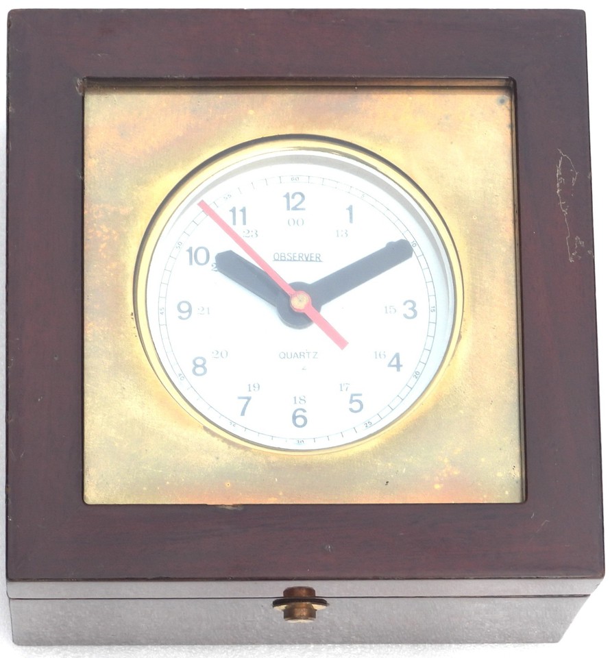 OBSERVER CHRONOMETER WERKE GERMANY MARINE SHIP BOAT NAVIGATION CLOCK ...