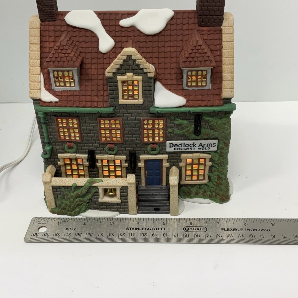 Department 56 Dickens' Village Deadlock Arms 3rd Edition 1994 broken ...