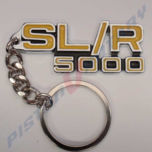 SLR 5000 KEYRING KEY CHAIN Chrome, Yellow, for Torana Holden LJ LC LH ...
