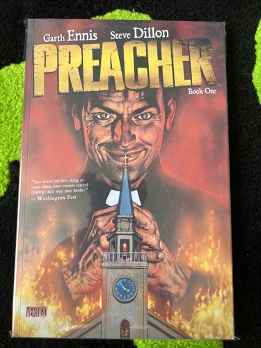 Preacher Trade Paperback Book 1 Issues 1-12 NM+ 9781401240455 | eBay