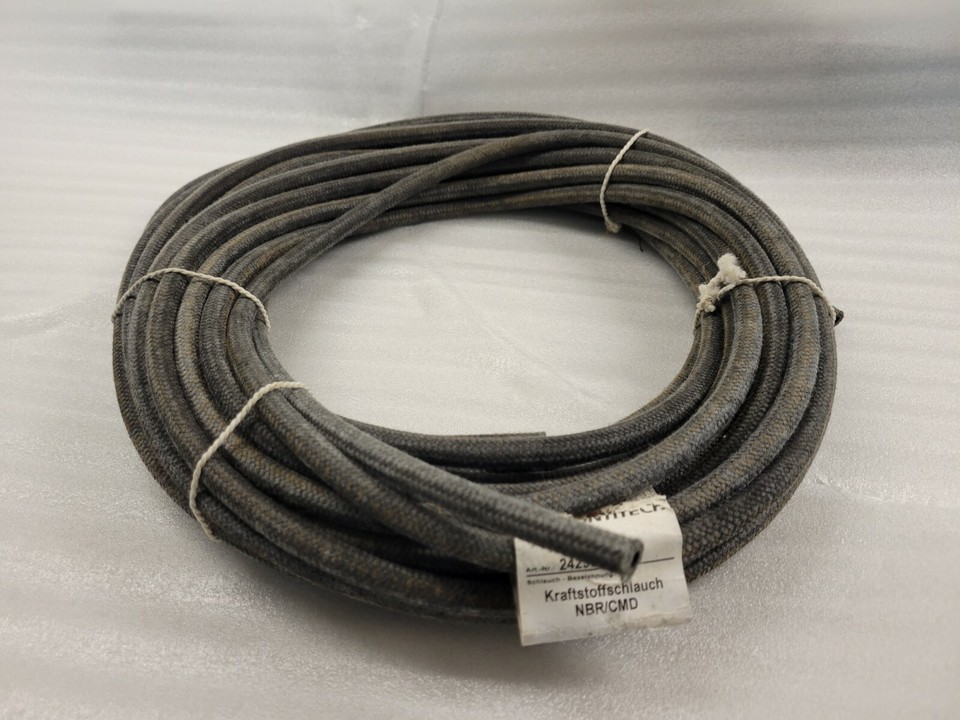 New 5mm ID Cloth Braided Fuel & Breather Hose Line Made in Germany 3 ...