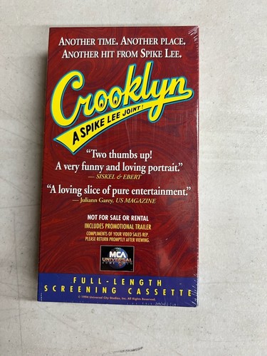CROOKLYN (VHS 1994) BRAND NEW SCREENER - Watermarks | eBay