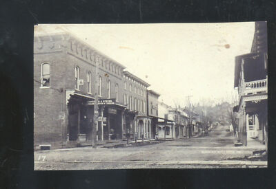 REAL PHOTO ST. MILLHEIM PENNSYLVANIA PA. DOWNTOWN STREET SCENE POSTCARD ...