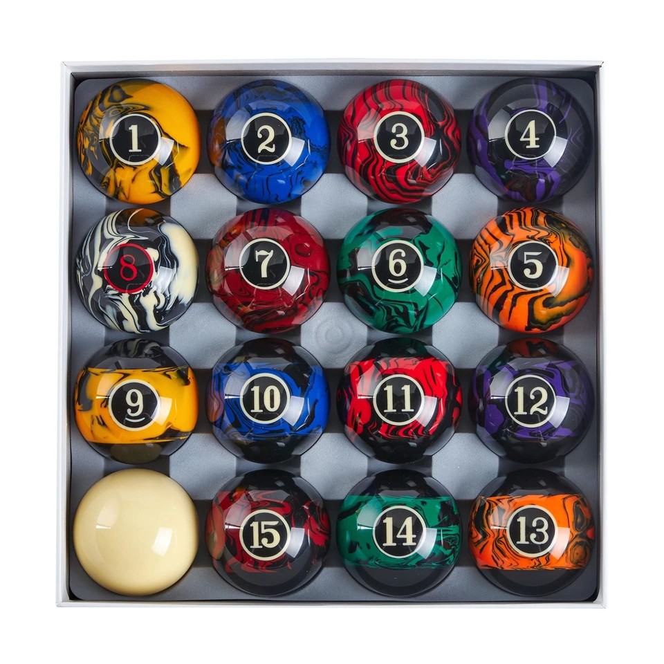 Billmart Premium Billiard Balls Pool Table Accessories 2-1/4 ...