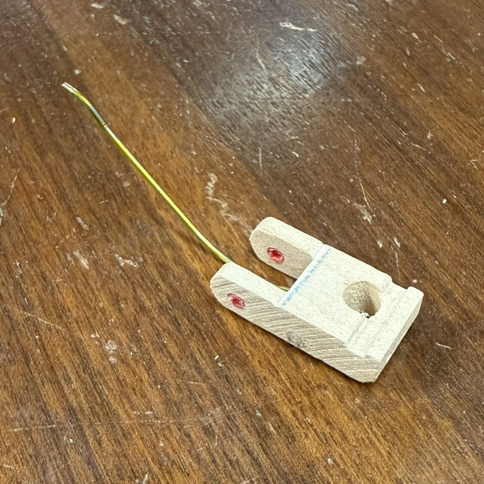 1 NOS Wood Upright/Vertical Piano Damper Lever Flange w/Spring | eBay