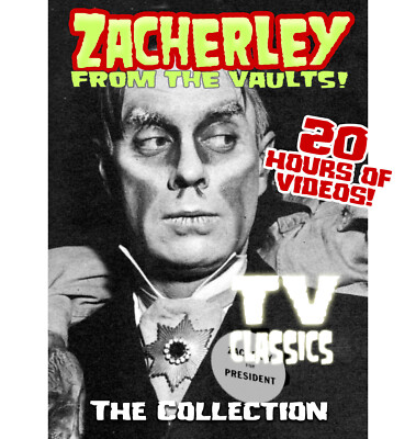 THE ZACHERLEY TV CLASSICS COLLECTION! 20 Hours of RARE Videos on a ...