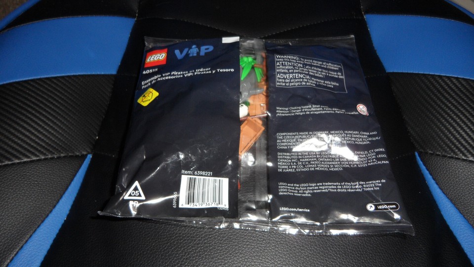 Lego 40515 Classic Pirate and Treasure VIP Add On Polybag - New Sealed ...