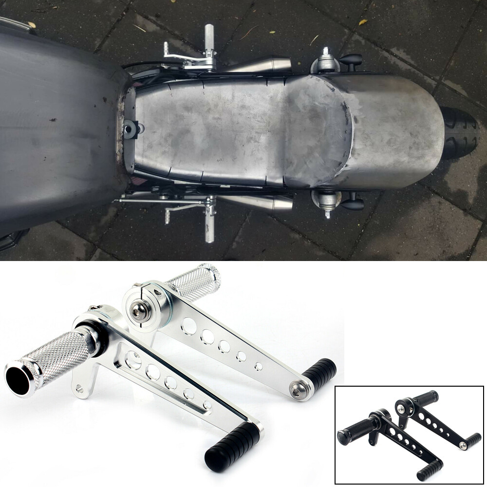 Cafe Racer Bobber Rearsets Footpegs for Honda CB350 CB 550 500 CB650 ...