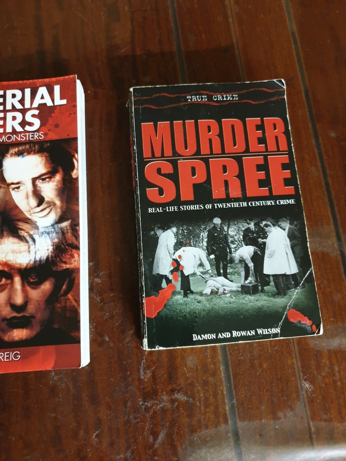 2 Book Lot TRUE CRIME Evil Serial Killers In the Minds of Monsters ...