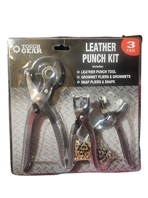TOUGH GEAR Leather Punch Kit | eBay