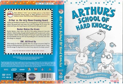 2 Arthur DVDs - Arthur Writes a Story & School of Hard Knocks (395-423 ...