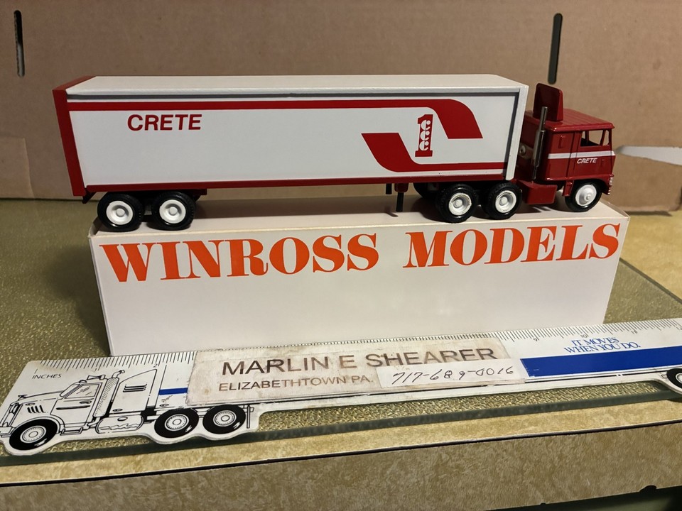 CRETE TRUCKING 7000 TRACTOR & TRAILER WINROSS TRUCK | eBay
