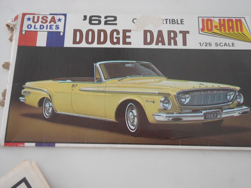 7 Vtg Jo-HAN Model Car Instruction Sheets | eBay