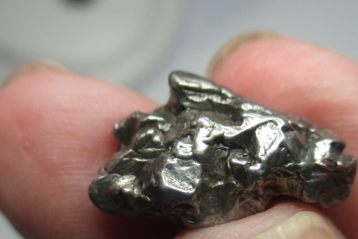 IRON NICKEL METEORITE PIECE METEOR SPECIMEN SPACE ROCK ASTEROID SHARD ...