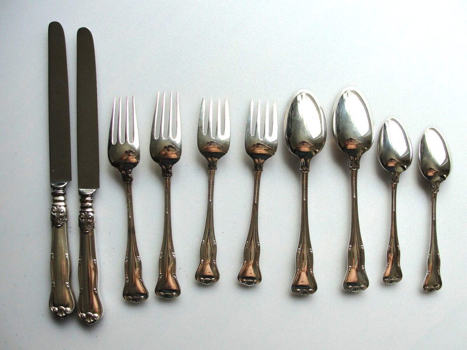 TIFFANY SILVER FLATWARE SET FOR TWO 10 PCS | eBay