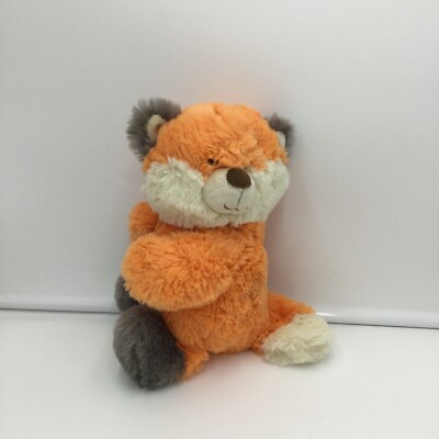 Animal Adventure Gray Orange Fox Plush Soft Toy Stuffed 2016 11" | eBay