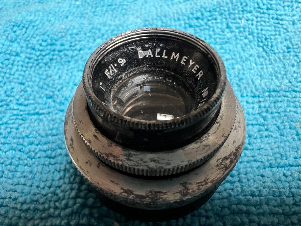 Vintage C Mount 25MM Dallmeyer London 1" F/1.9 lens RARE No 120.868 Lot ...