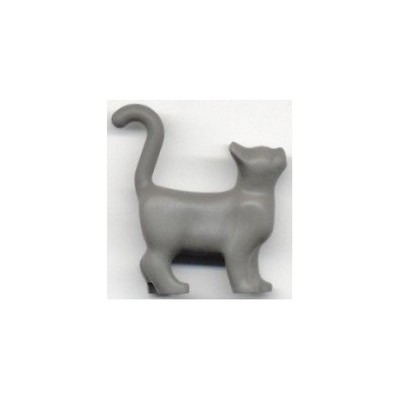 LEGO - Minifig, Animal - Cat Standing Plain - Dark Gray - VERY RARE | eBay