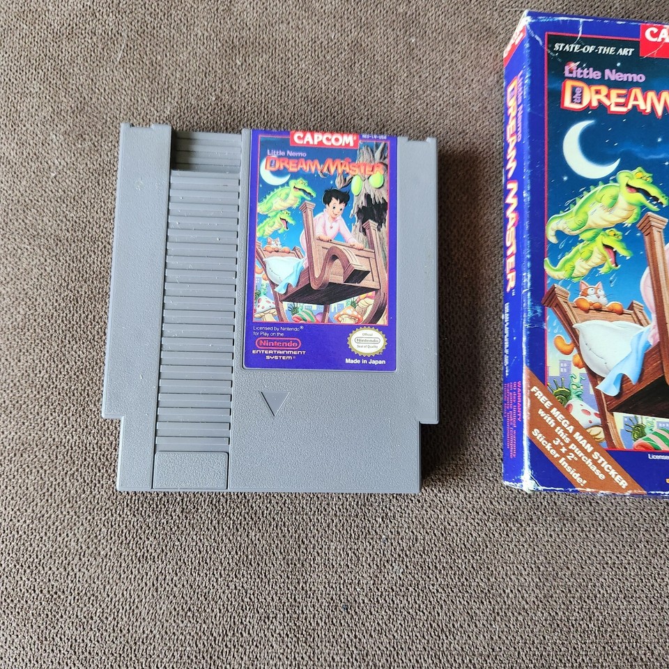 Little Nemo Dream Master Nintendo NES Capcom With Box No Manual B11 | eBay