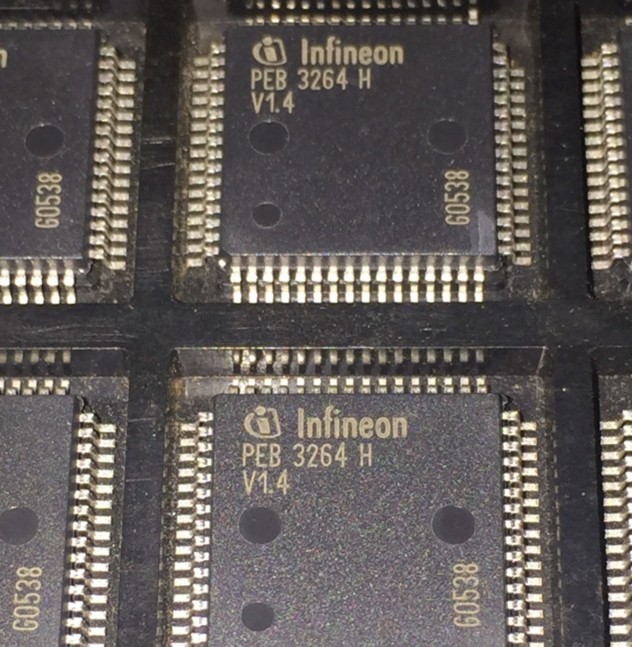 1PCS PEB3264HV1.4 Dual Channel Subscriber Line Interface Concept QFP64 ...