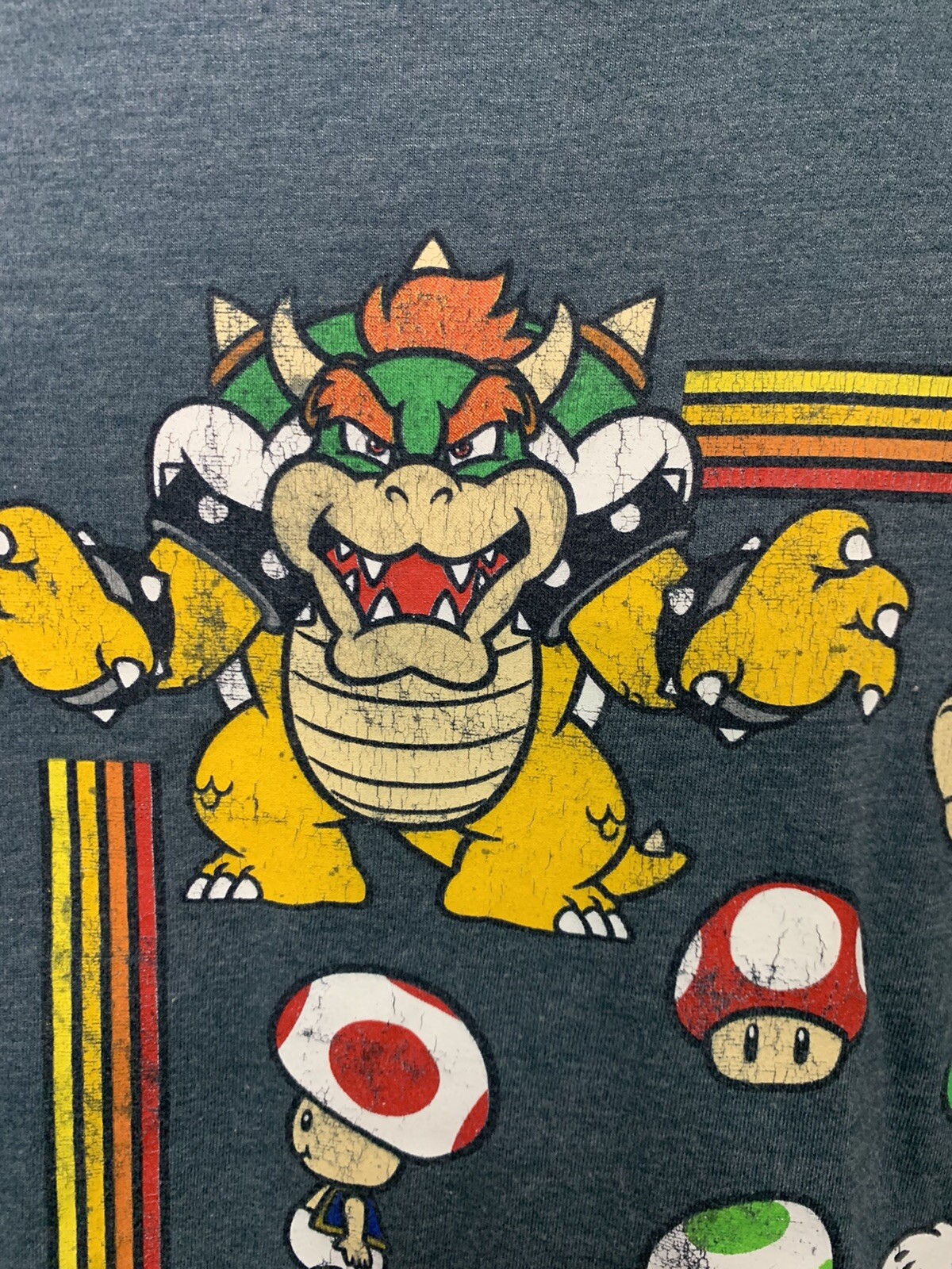 Super Mario Nintendo Character Teal 100% Cotton T Sh… - Gem